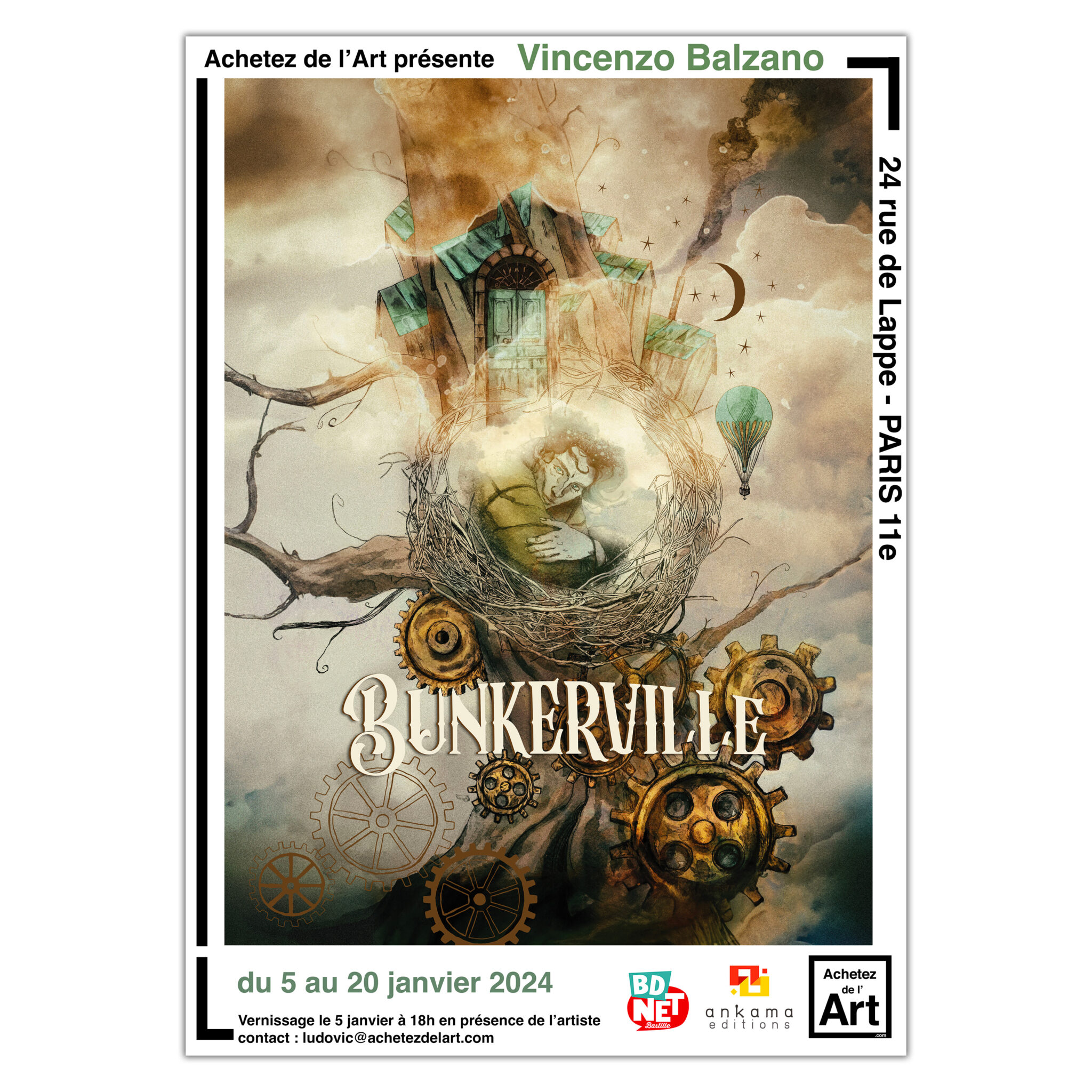 Bunkerville de Vincenzo Balzano - Pascal Chind, scénariste