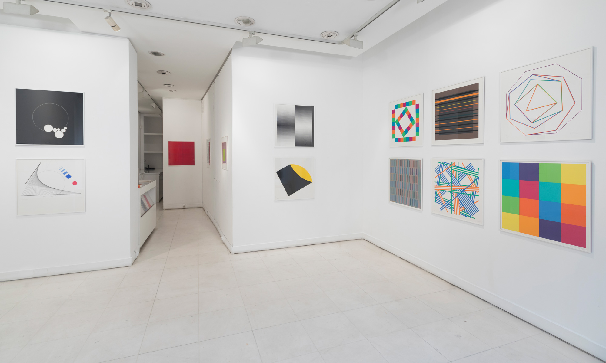 Galerie Denise René à Paris : art abstrait géométrique et art cinétique