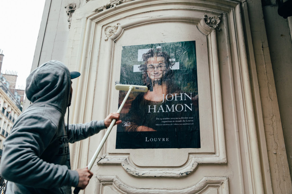 John Hamon, artiste urbain à l'origine de l'art promotionnel