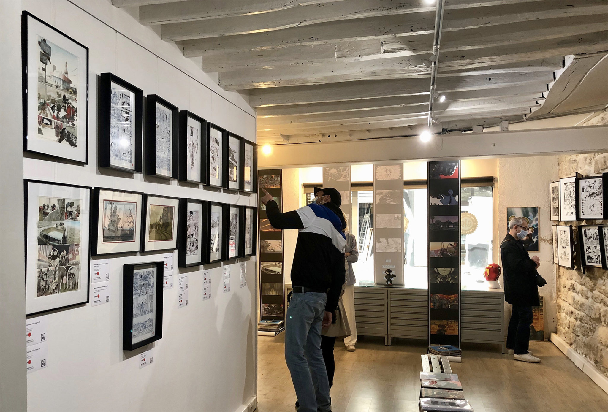 La 1ère exposition du Label 619 avec Run, Singelin, Maudoux et Bablet