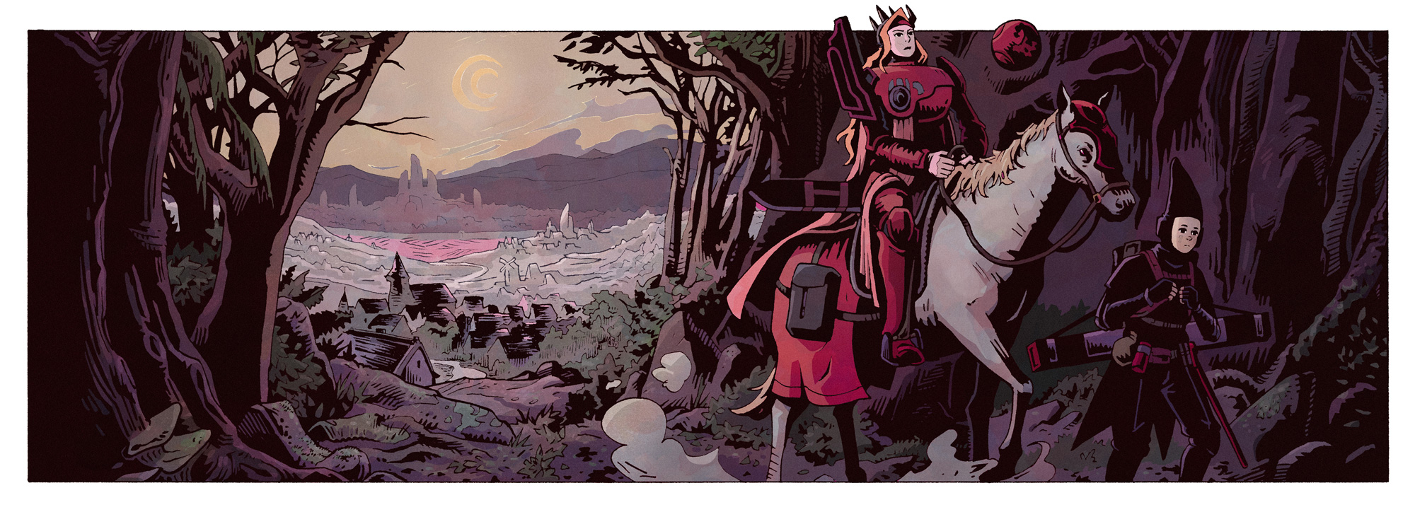 Exposition Fantasy de Yoann Kavege - Planches originales